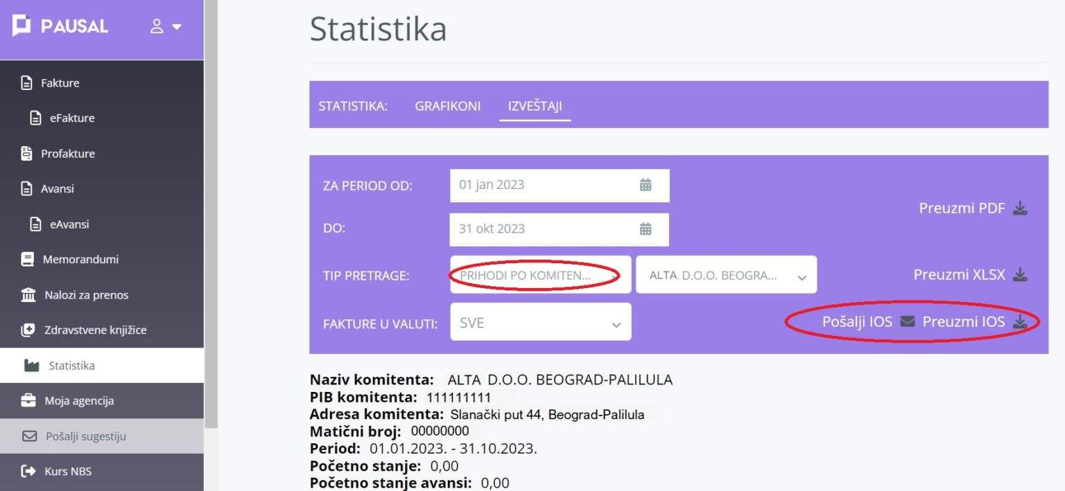 Izvod otvorenih stavki (IOS): čemu služi i kako da ga kreiraš u Pausal aplikaciji - Blog ...